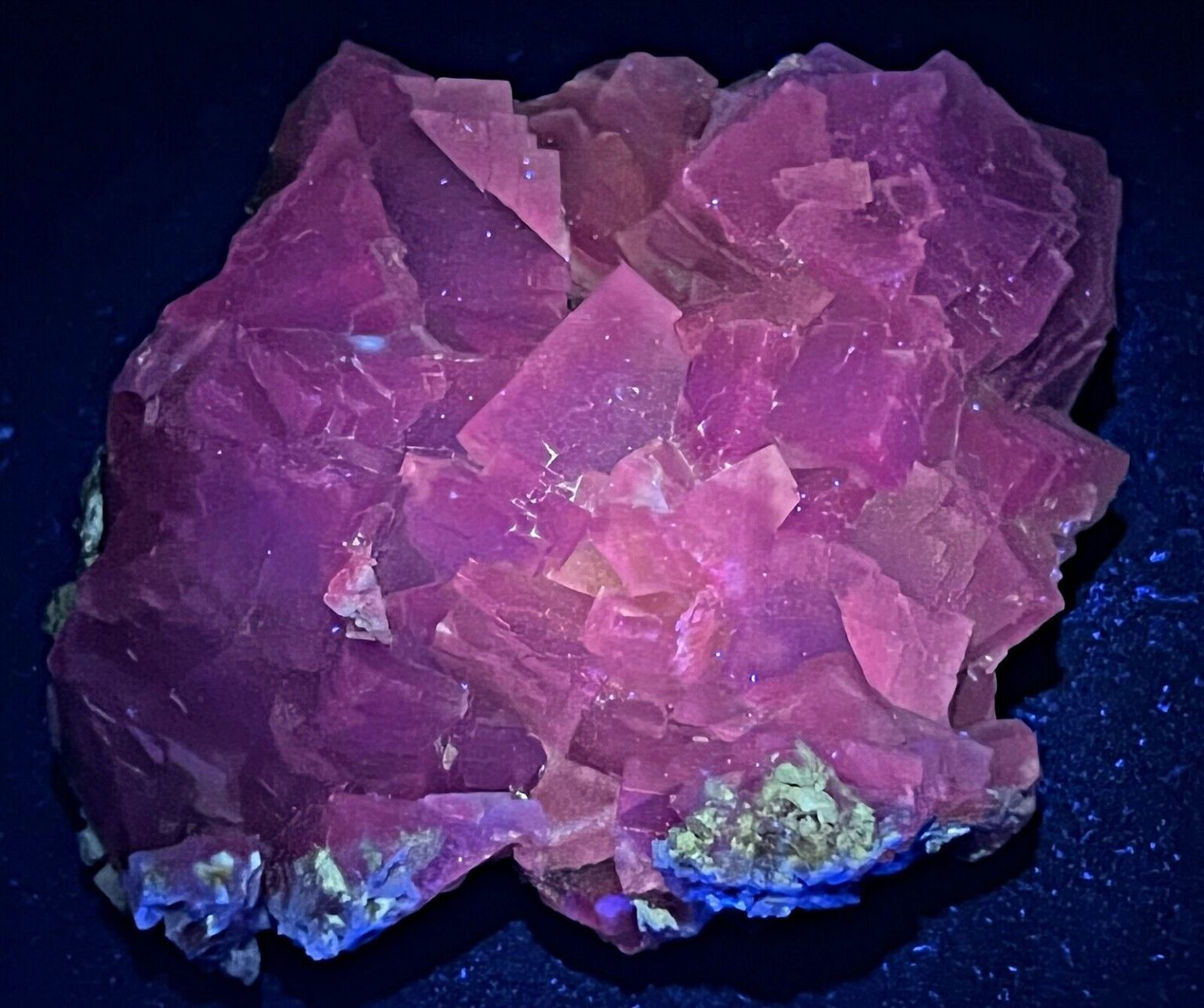 1.2 KG Blue Fluorite Crystals Clusters - EZ-Fresh Online Shop